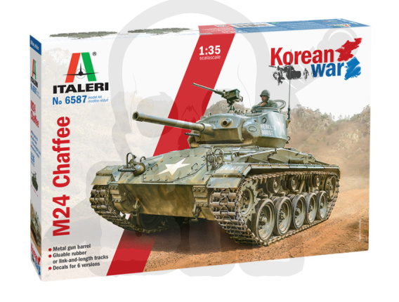 Battle-Models > 1:35 M24 Chaffee Korean War